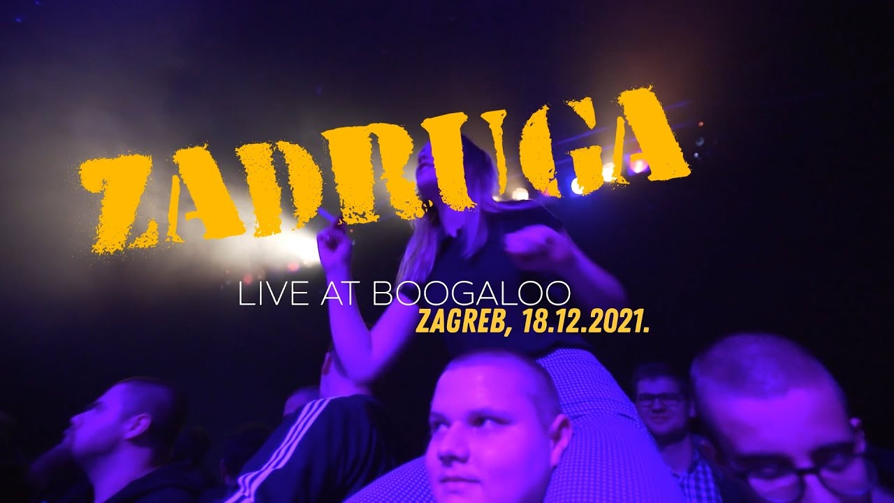 ZADRUGA - Meda i mlijeka (LIVE AT BOOGALOO 2021) - YouTube