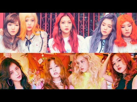 ♡ BLACKVELVET ♡  ≪ BLACKPINK x Red Velvet Moments ≫