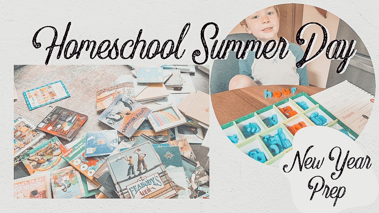 Book Clean Out | Homeschool DITL PreK-2nd Grade | Summer Prep - YouTube