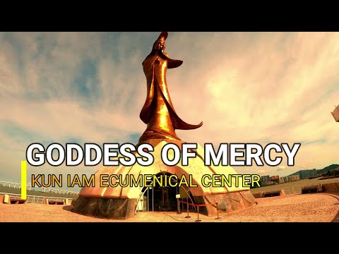 The KUN IAM TEMPLE in MACAU