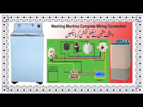 Washing Machine Electrical Diagram - YouTube