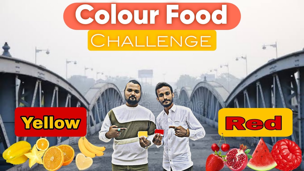 The One Color Food Challenge 24hours #colourfood #colourfoodchallange ...