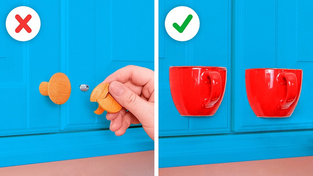 Top 50 Useful Home Hacks You Can Easily Repeat - YouTube