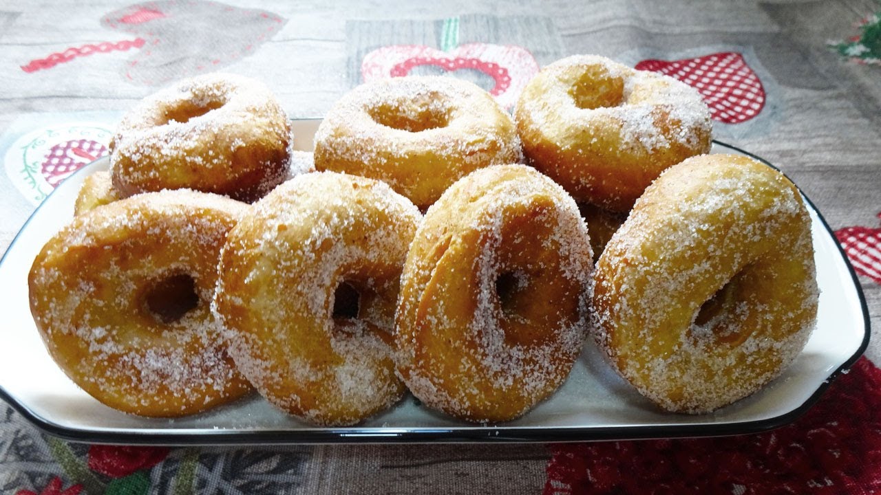 DONUT O DONAS CASERAS Y ESPONJOSA DE AZÚCAR - YouTube