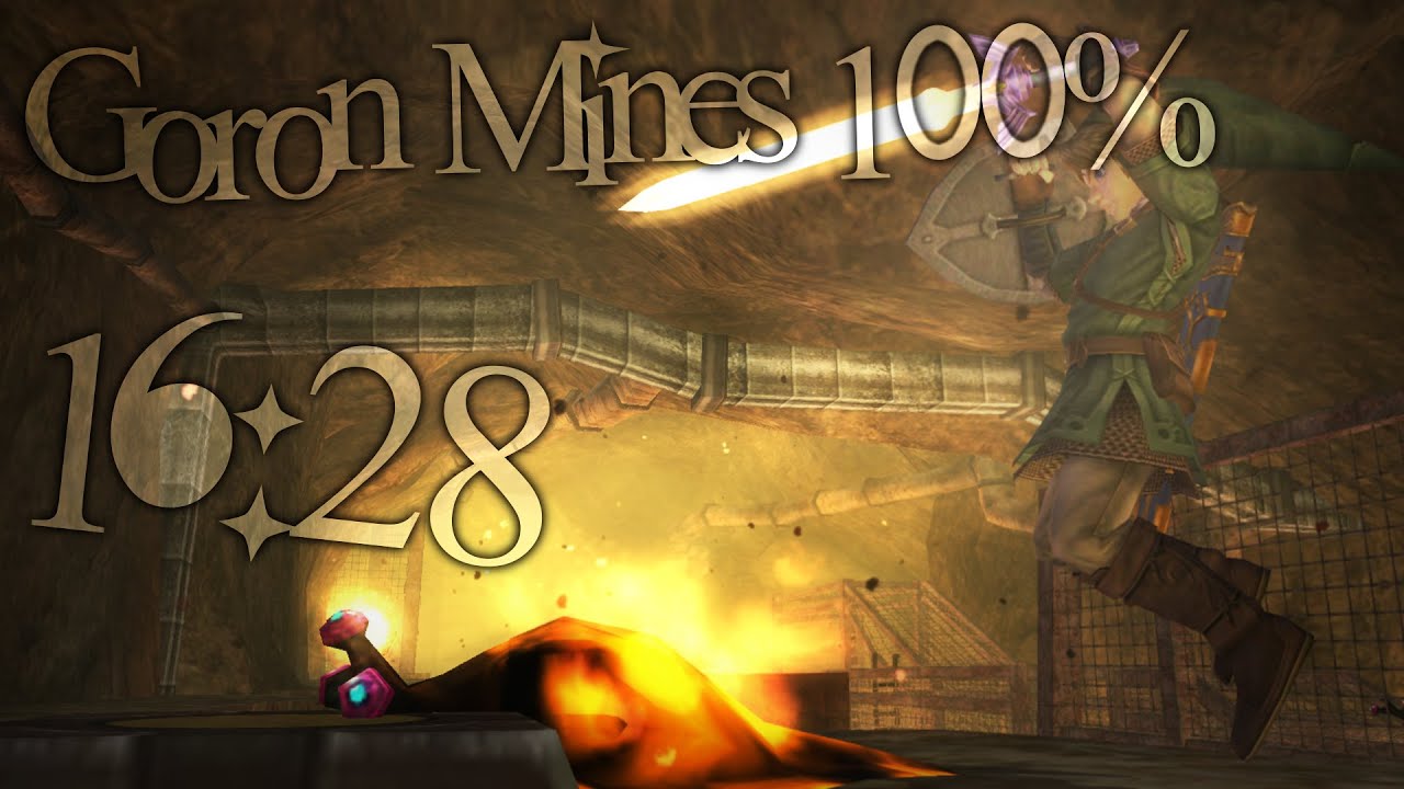 Twilight Princess : Goron Mines 100% IL in 16:28 - World Record - YouTube