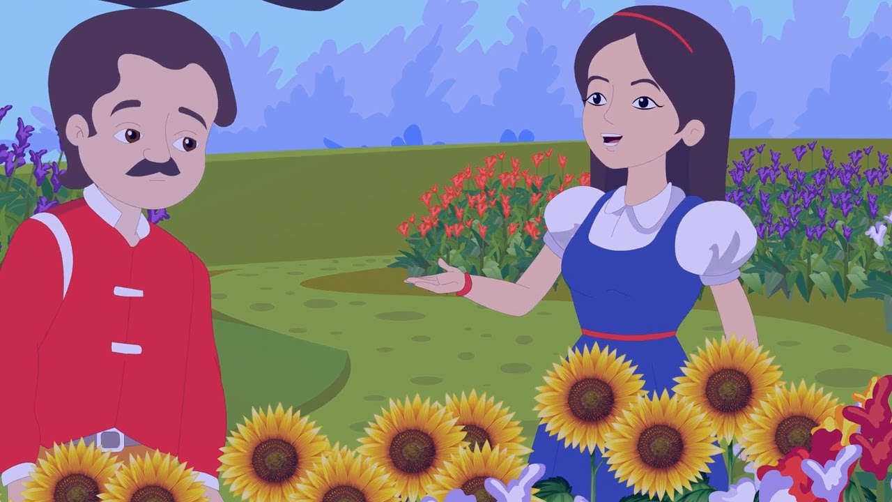 The Secret of the Sunflower Princess - English Story I Bedtime Story I ...