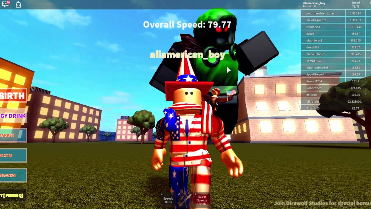 Rebirthing in Sprinting simulator 2 - YouTube