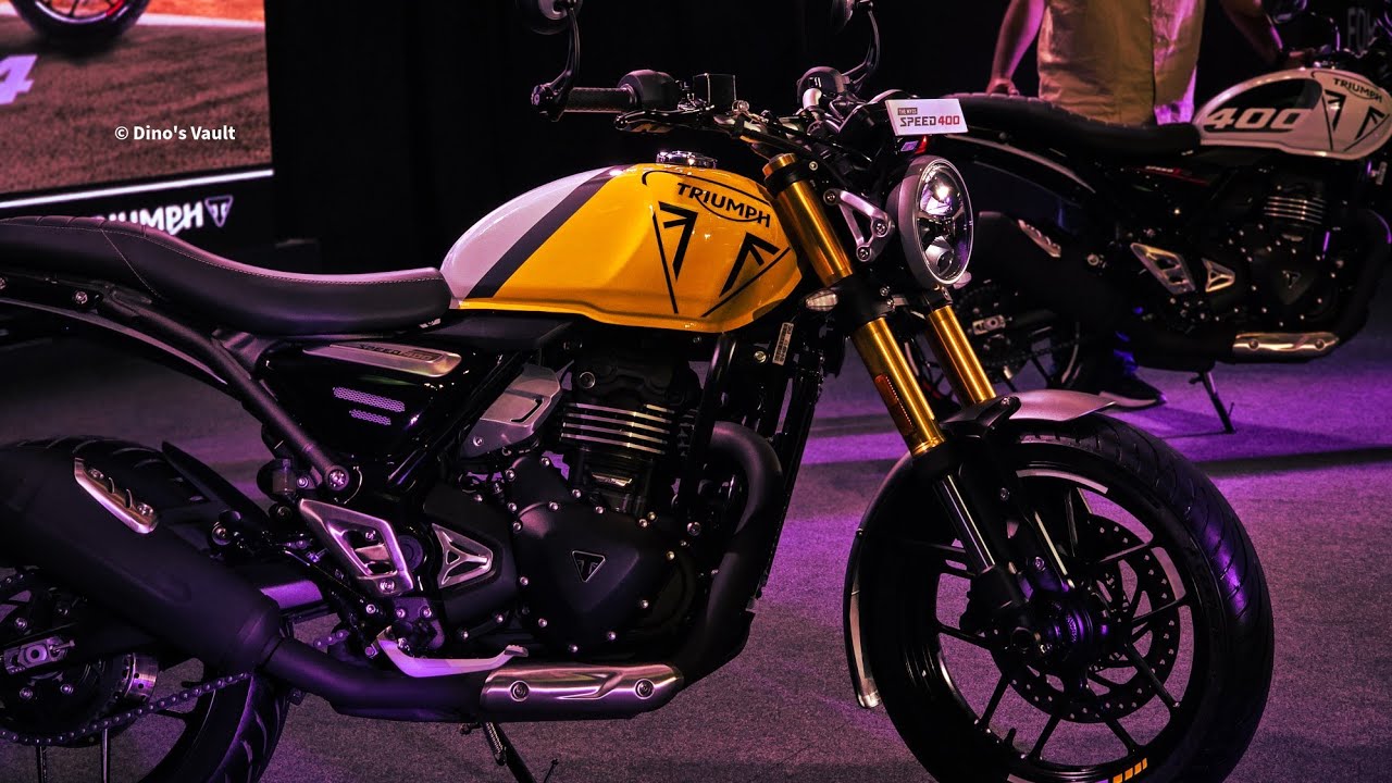 2025 Triumph Speed 400 Walkaround Review | What's New - YouTube