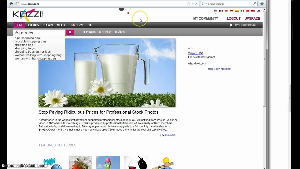 KOZZI.com FREE Clipart Photos REVIEW of OFFER - YouTube