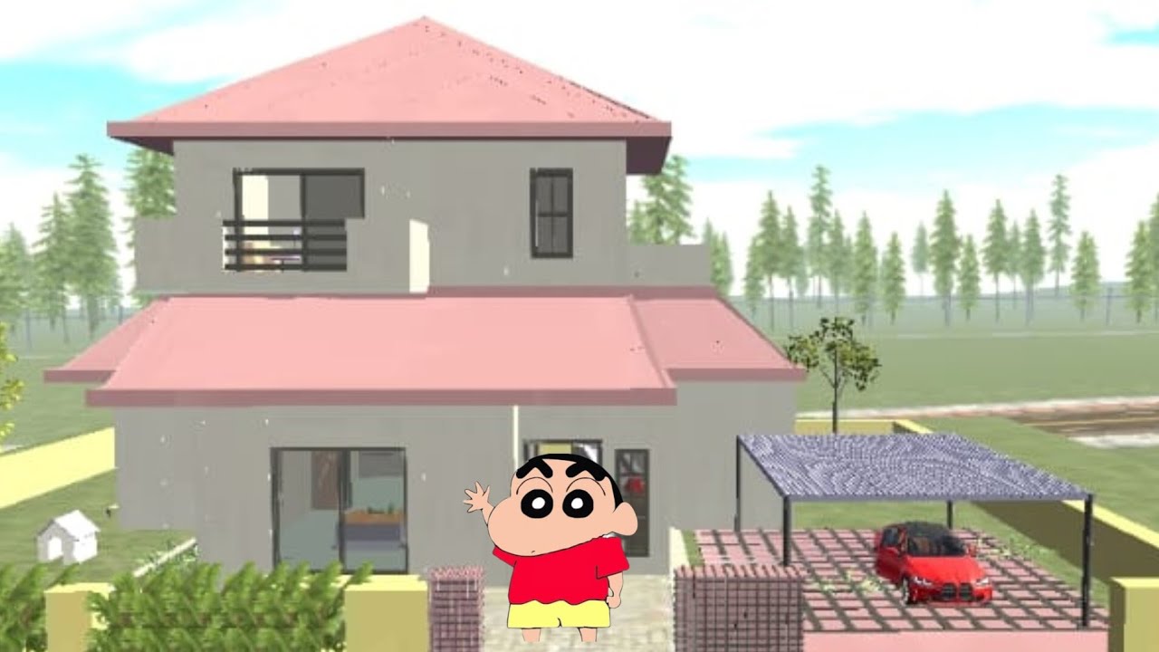 new shin-chan house in Indian bike driving 3D - YouTube