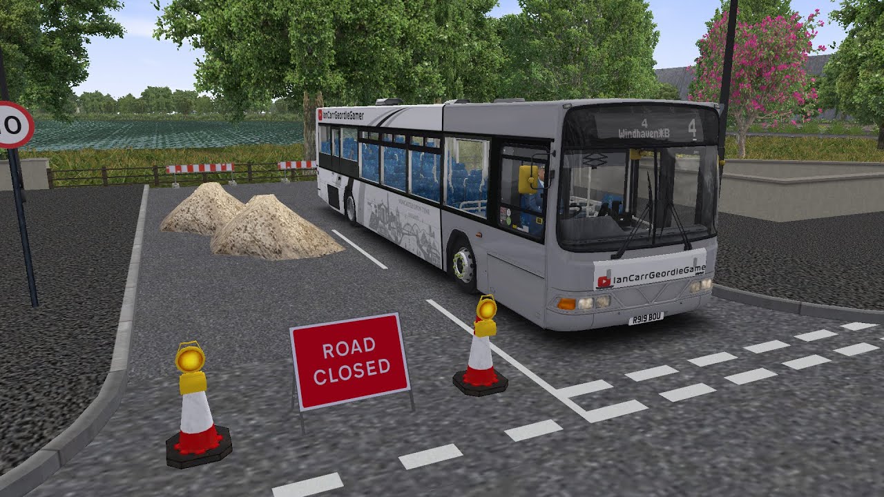 OMSI 2 | Lincoln | Route 107 | SP Renown PN 02 | My YT Silver Livery ...