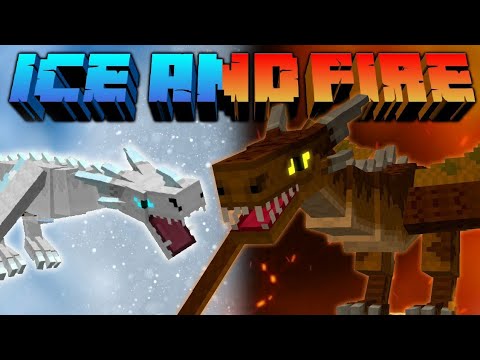 ADDON/MOD ICE AND FIRE FOR MCPE 1.19 - YouTube