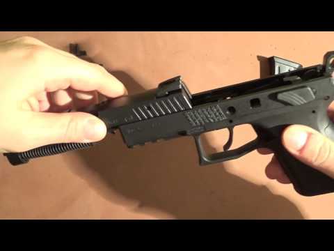 How to disassembly CZ P07 pistol ?
