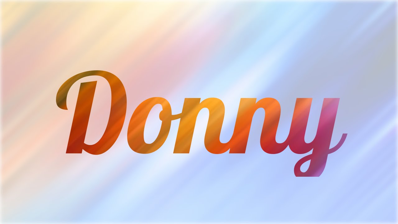 Significado de Donny, nombre Inglés para tu bebe niño o niña (origen y ...