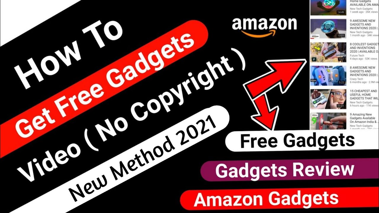 How To Get Free Gadgets Video || How To Get Free Gadgets Video On ...