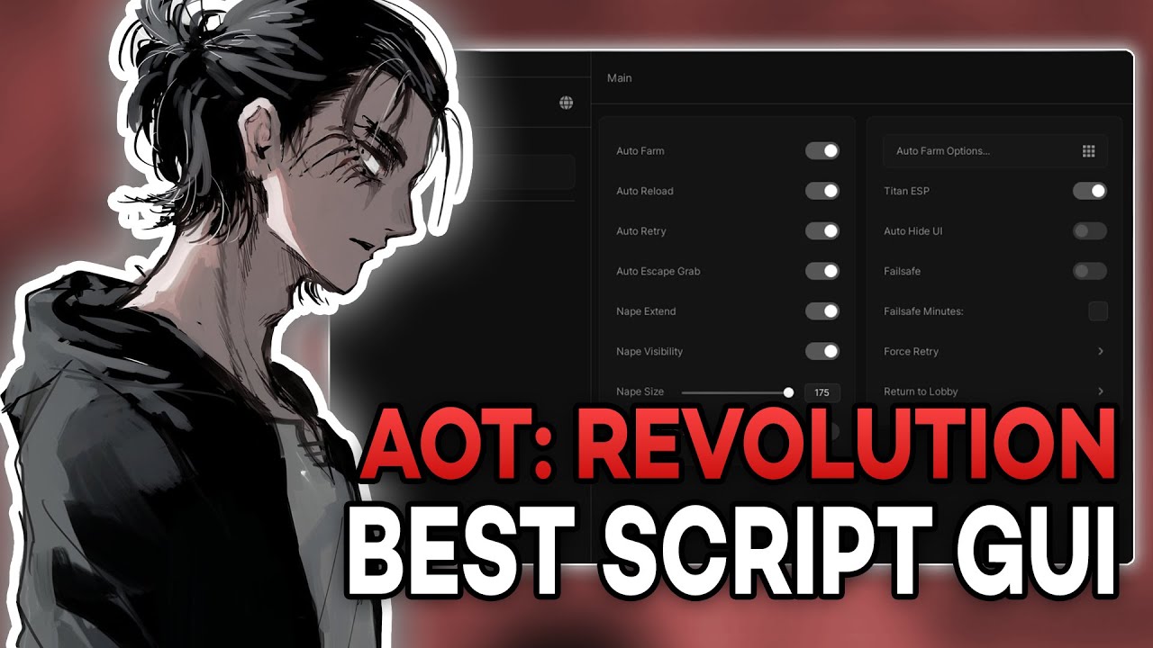 [FREE] ATTACK ON TITAN REVOLUTION SCRIPT GUI ⚔️ | AUTO FARM, TITAN ESP ...
