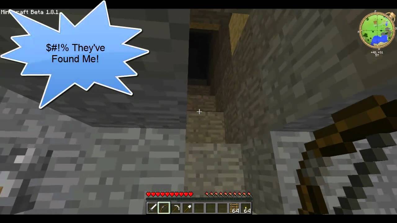 Minecraft - Piston Panic Room (DOWNLOAD) - YouTube