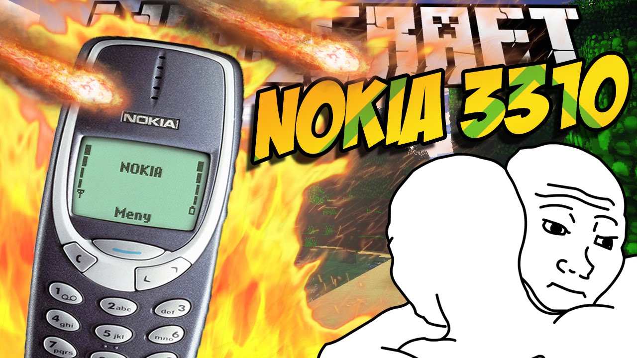 Minecraft mody! LEGENDARNY TELEFON | NOKIA 3310 MOD - YouTube