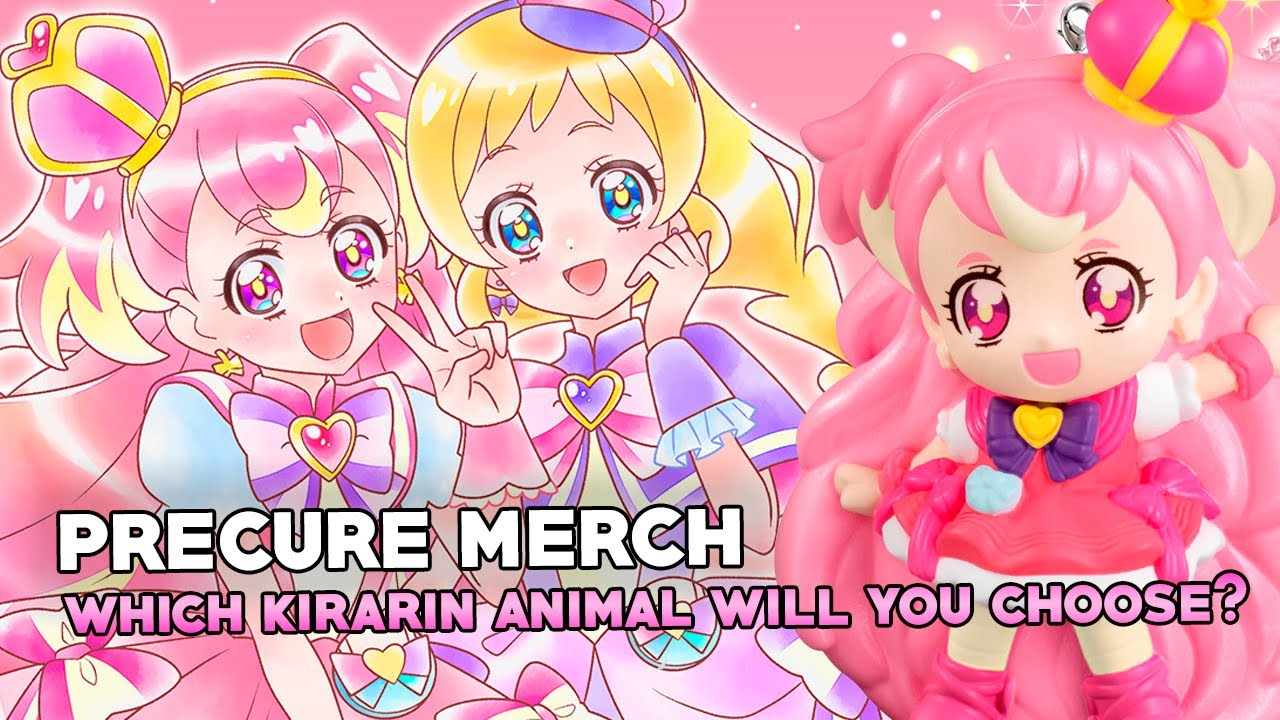 PRECURE MERCH - Sweet Pearl Dolls, Secret Jewelry Charm & Kirarin ...