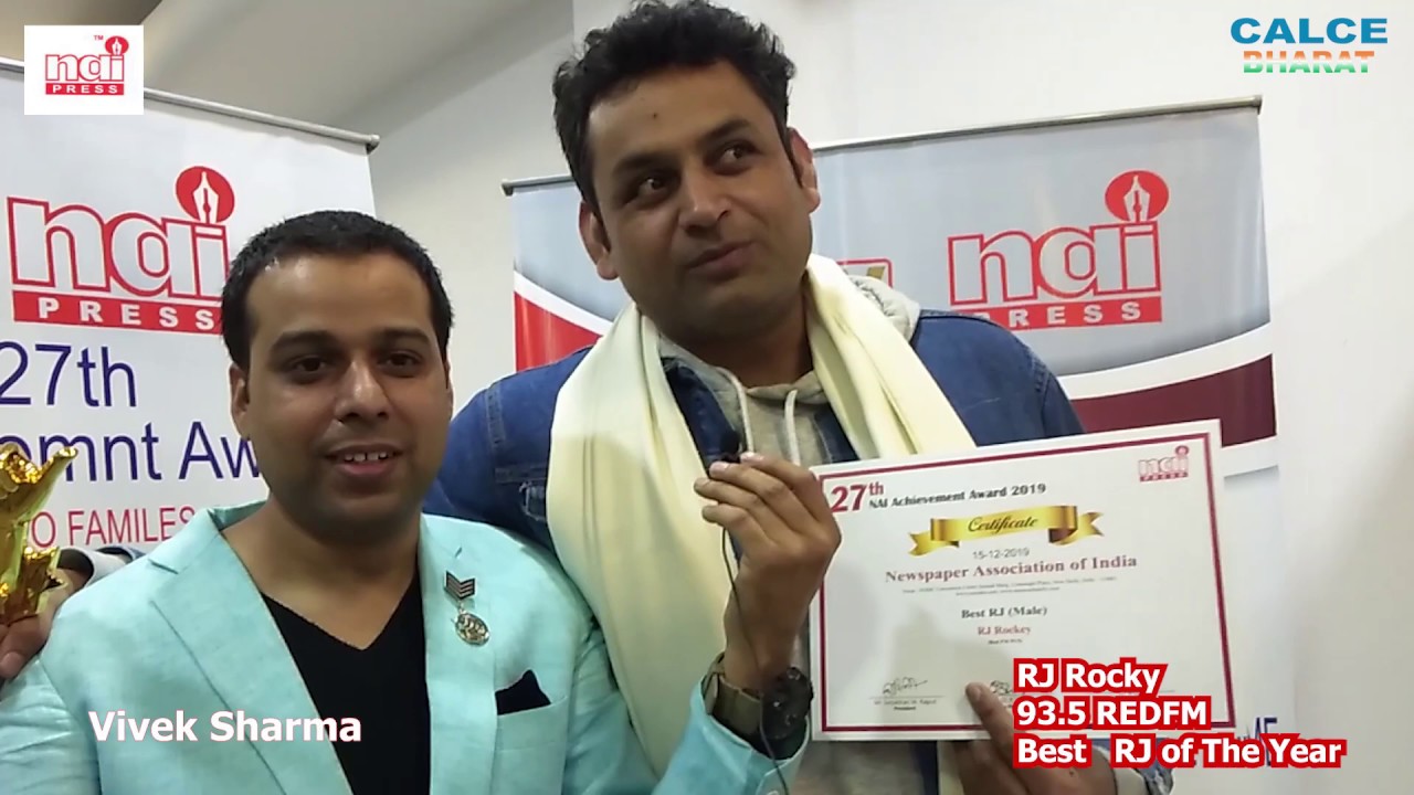 RJ Rocky From 93.5 Red Fm Received 'BEST RJ OF THE YEAR' Award # ...
