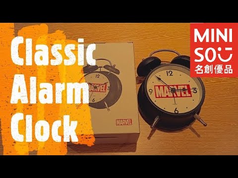 Alarm Clock Marvel x MINISO | Overview - YouTube