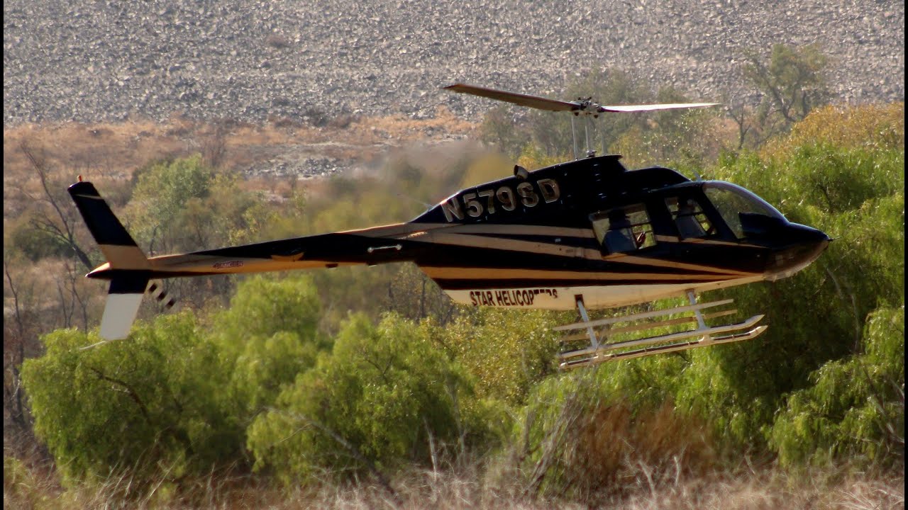 Flight in Bell 206 Jet Ranger Star Helicopters 25th Annual American ...