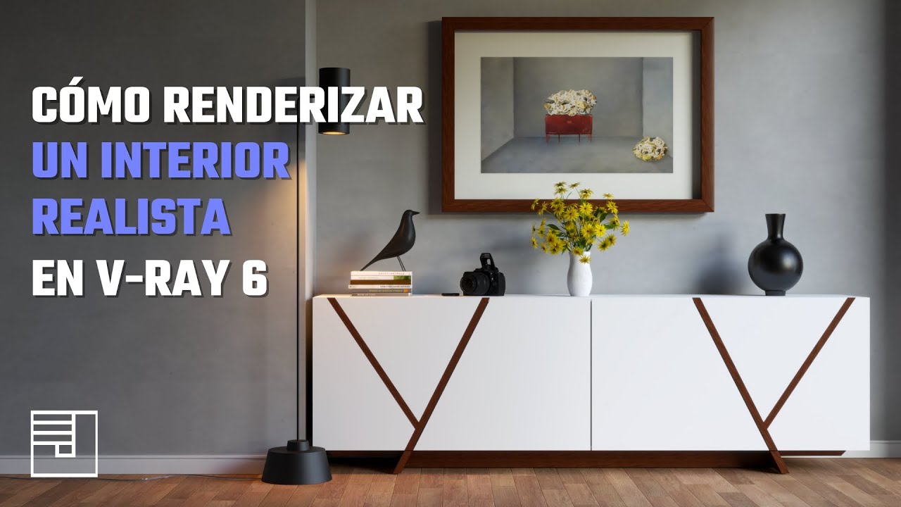 Cómo hacer un render realista interior en V-ray 6 - YouTube
