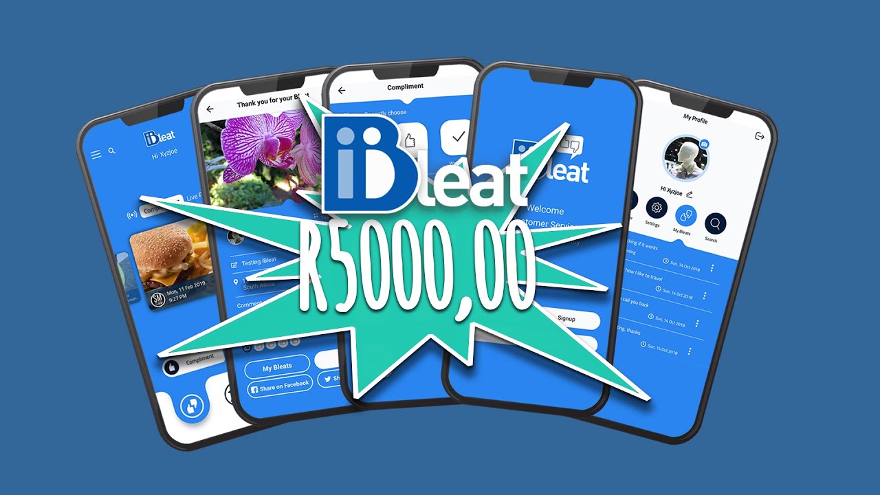 Win R5000,00 with iBleat - YouTube