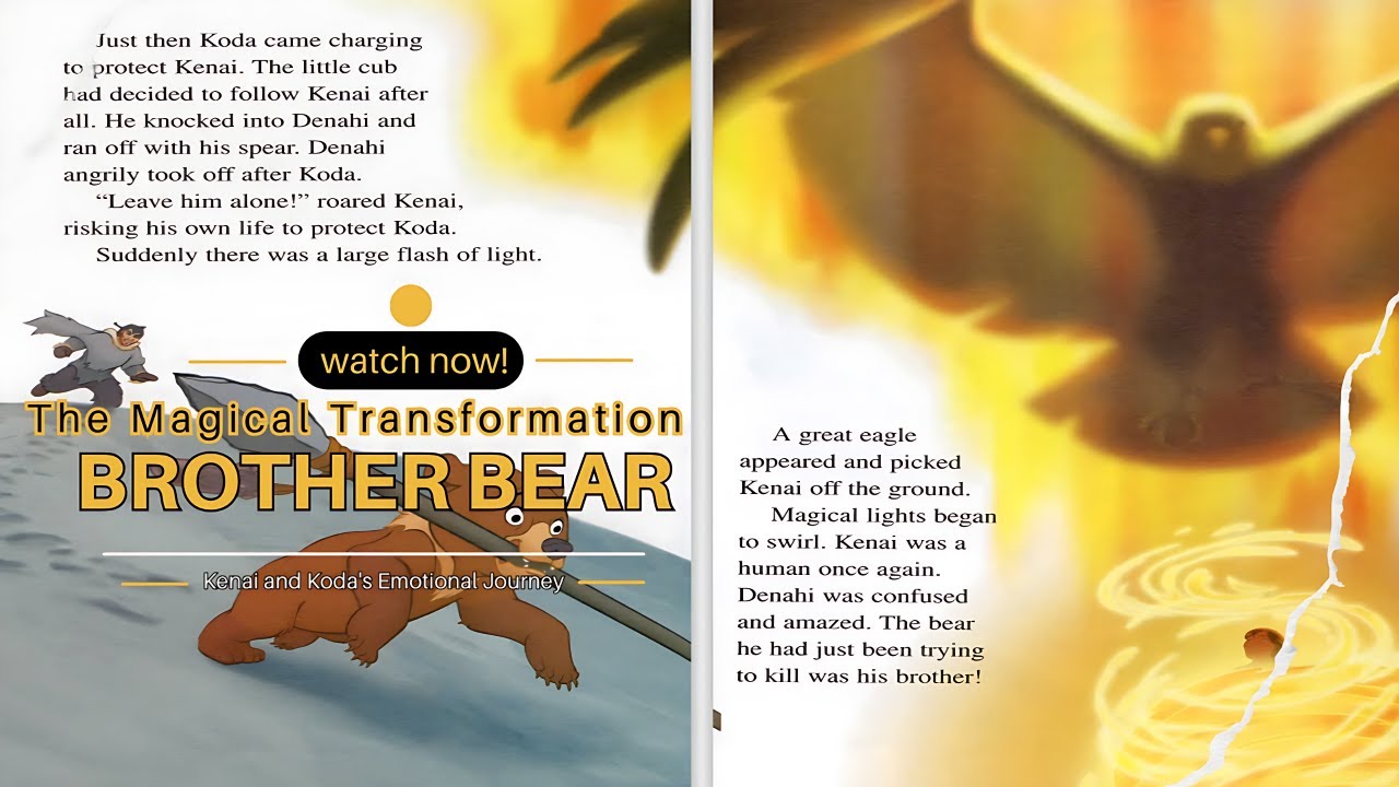 The Magical Transformation in Brother Bear | Kenai and Koda's Emotional Journey! - YouTube