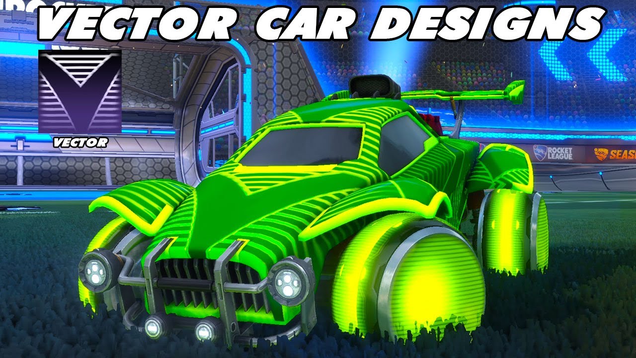 Vector Car Designs - Rocket League - YouTube