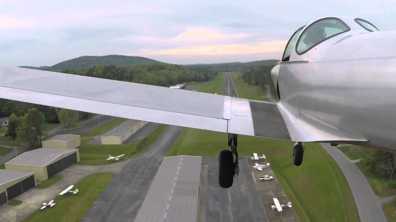 Ercoupe landing - YouTube