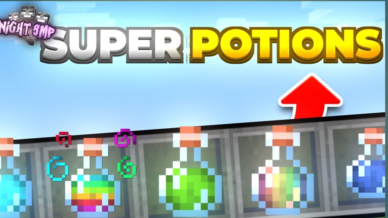 How I collect every potion in this potion steel smpnight smp - YouTube