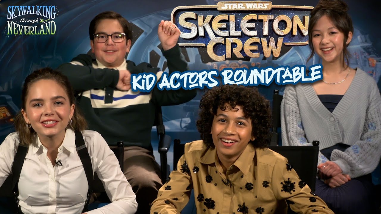 STAR WARS: SKELETON CREW Actors Speak! | Star Wars Fan Site Roundtable ...