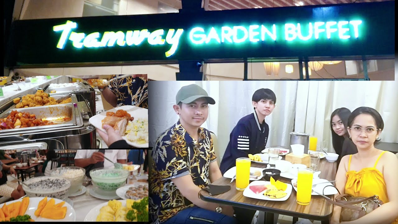 EAT ALL U CAN😋@Tramway Garden Buffet - YouTube