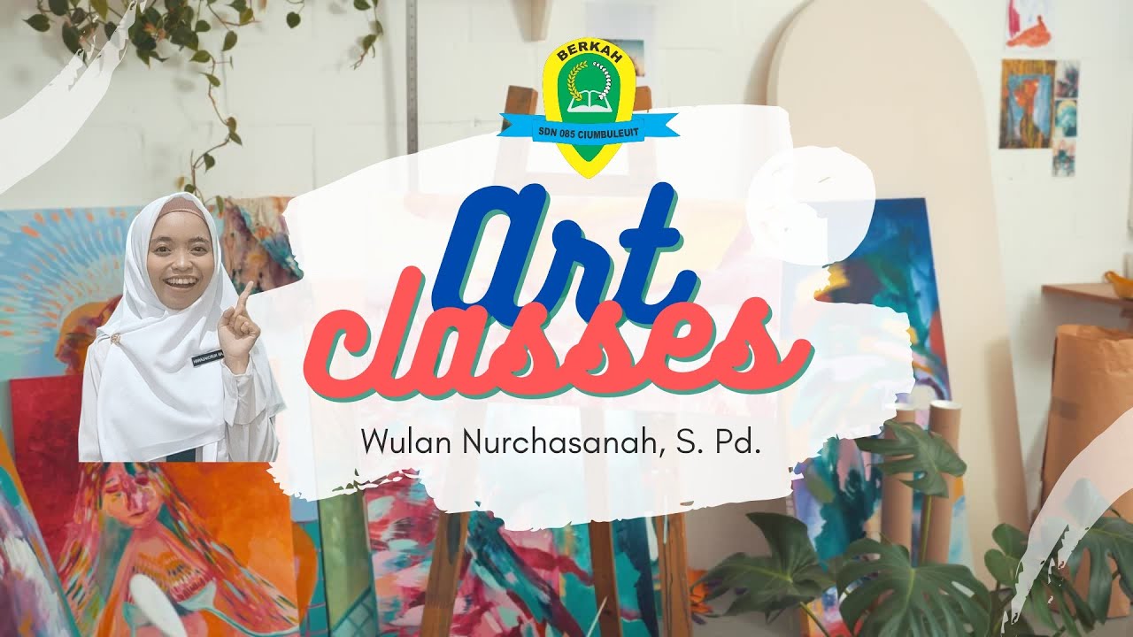 Seni Rupa Kelas 4 - Mengenal Tekstur dengan teknik grattage - YouTube