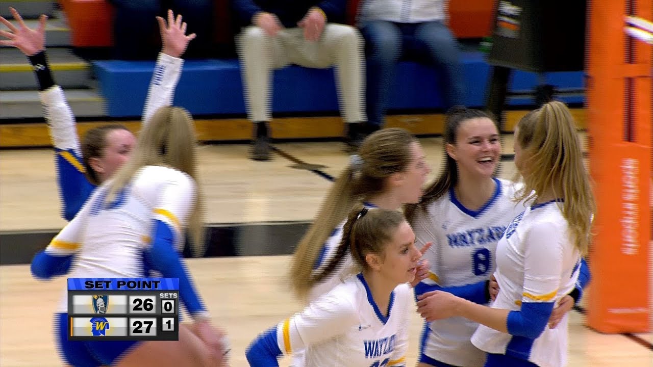 Wayzata Volleyball Sweeps STMA in 5AAA Final - YouTube