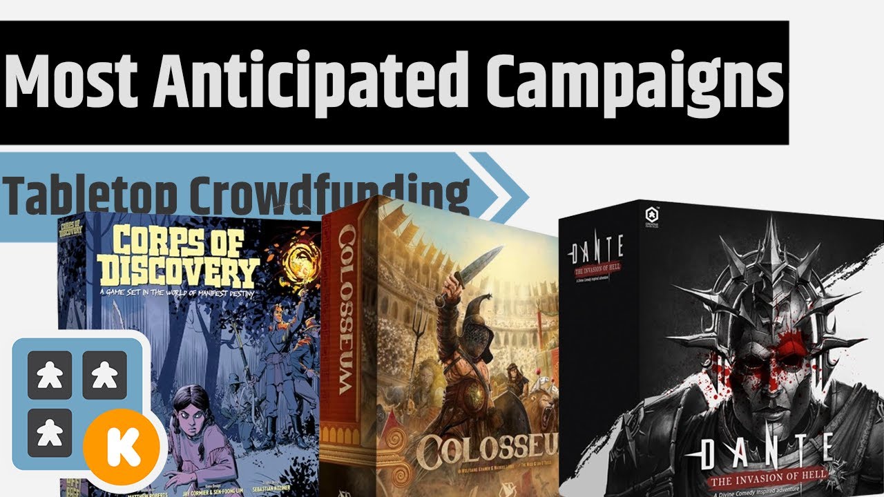 My Most Anticipated 2024 Tabletop Crowdfunding Campaigns - YouTube