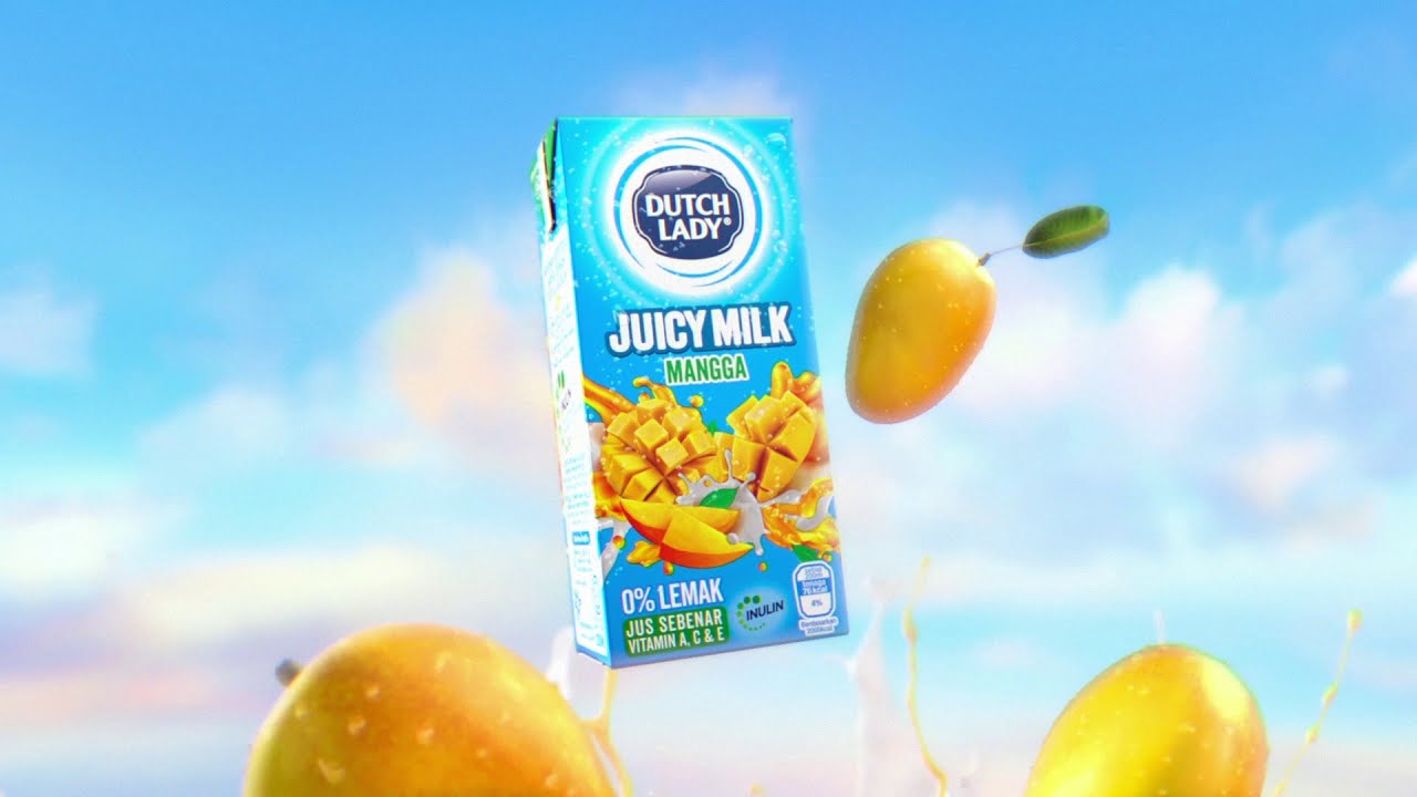 Dutch Lady Juicy Milk | Mango-Go Gold - YouTube