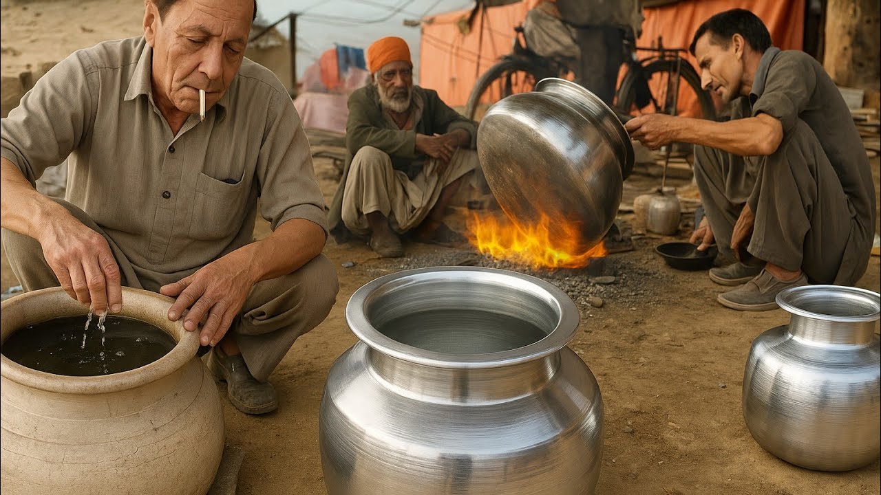 "Old Clay Pot Turned Into Shiny Metal – Amazing Skill!". – You Won’t ...