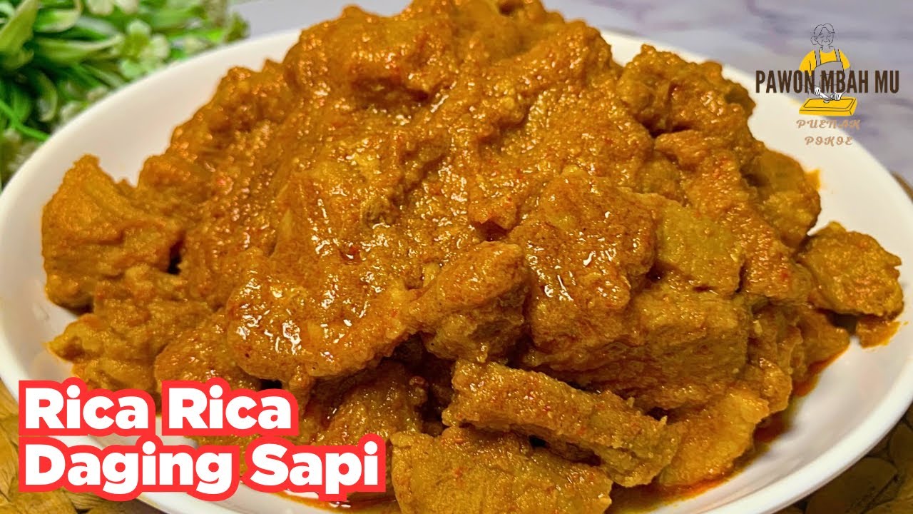 RESEP RICA RICA DAGING SAPI || OLAHAN DAGING SAPI MUDAH PRAKTIS SIMPLE ...