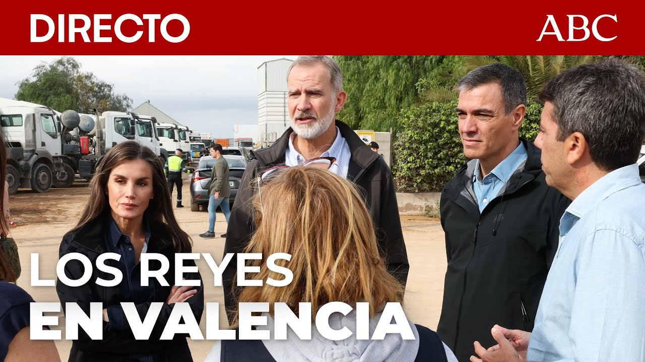 🔴 DIRECTO | Tensión en la visita de los Reyes a Valencia - YouTube