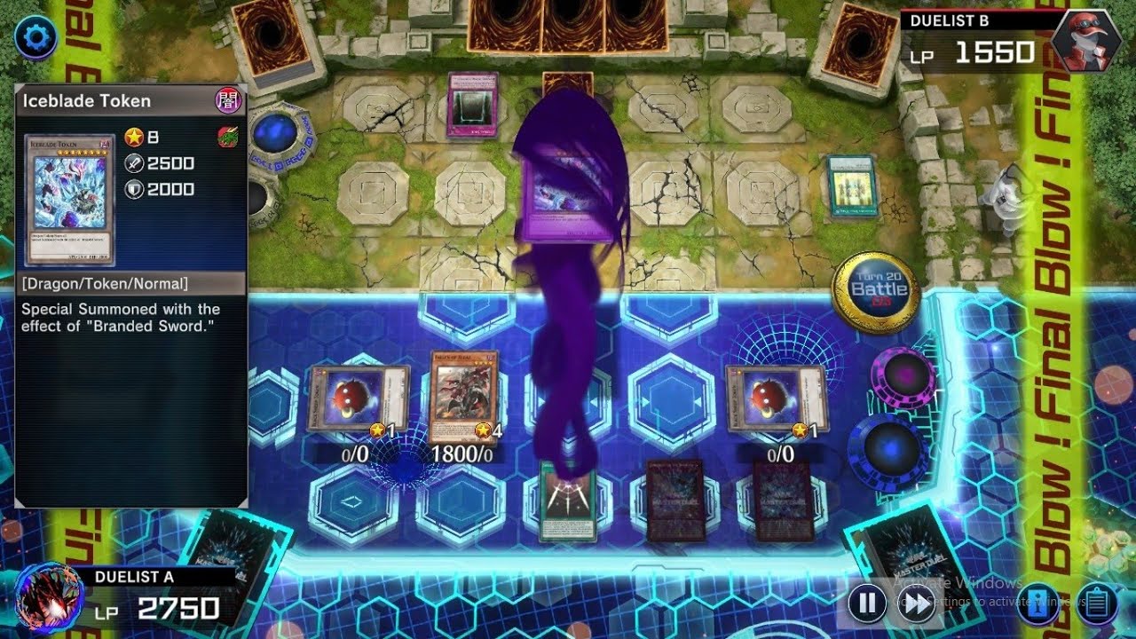 Iceblade Token / Yu-Gi-Oh! Master Duel / @mainliars - YouTube