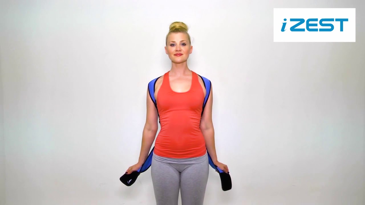 iZEST Posture Vest Application - YouTube