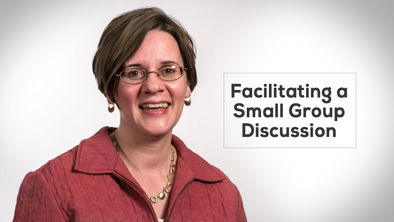 Facilitating a Small Group Discussion - YouTube