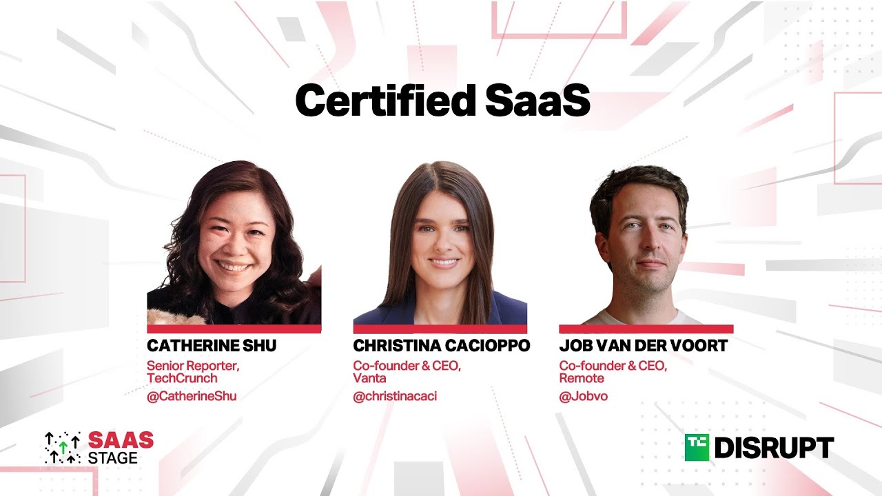 Your Guide to Ensuring Certified SaaS | TechCrunch Disrupt 2023 - YouTube