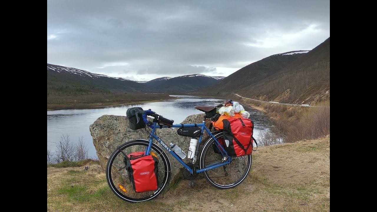 Bicycle touring Finnish Lapland and Finnmark Norway Part 1 - YouTube