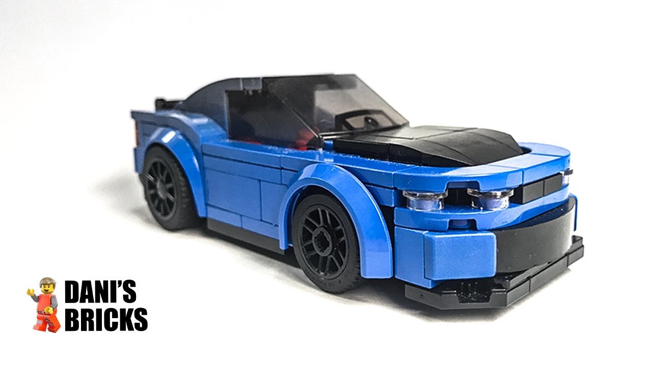 LEGO Chevrolet Camaro ZL1 - Lego Speed Build - YouTube