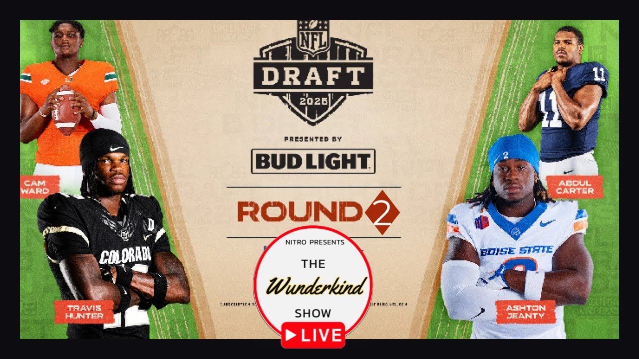 Watch LIVE: NFL Draft Round 2 - Who Will Be the Next Big Pick? - YouTube