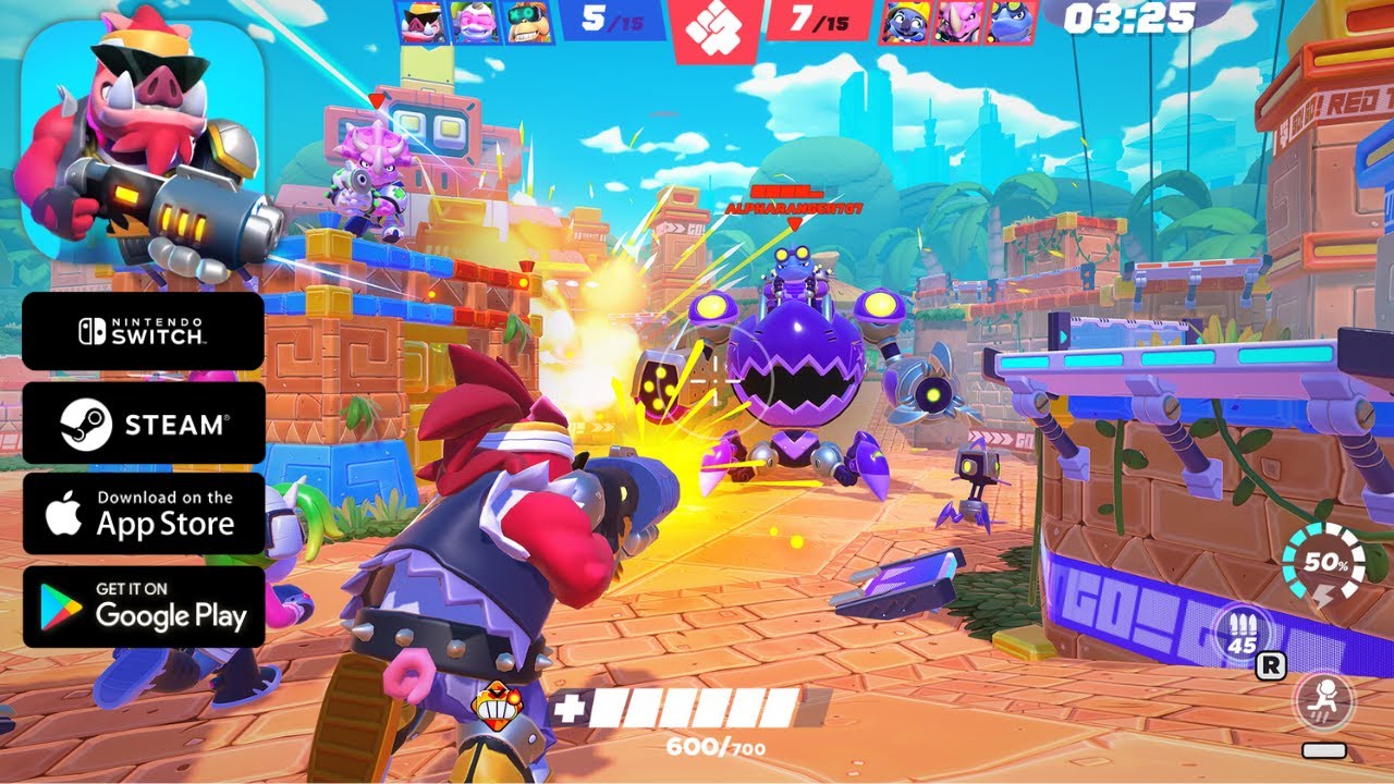 BEAST [PC] Gameplay | 3vs3 Hero Shooter (Android iOS PC) - YouTube