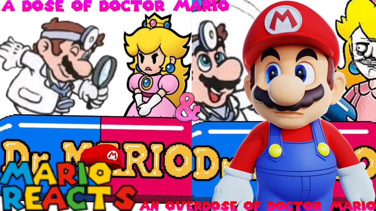 Doctor Mario In The House | Mario Reacts To R64: a Dose of Dr. Mario ...